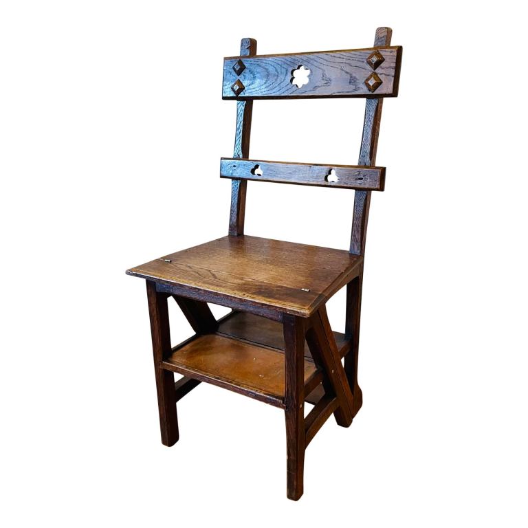 This Classic Chair Morphs Into a Ladder Within Seconds | domino