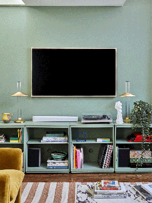 How To Style a Samsung Frame TV So No One Knows It’s There