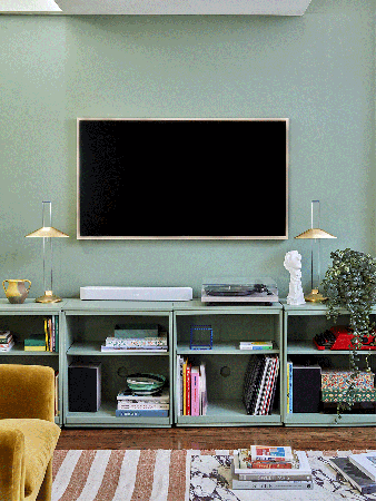 How To Style a Samsung Frame TV So No One Knows It’s There