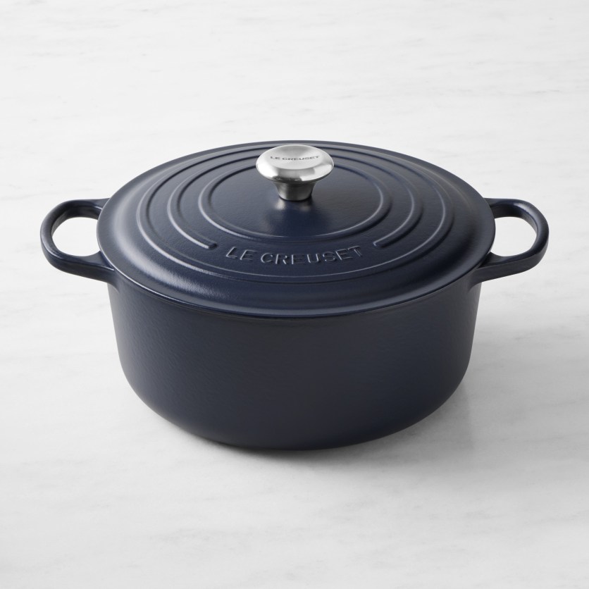Le Creuset's Newest Cookware Color is Matte Navy | domino