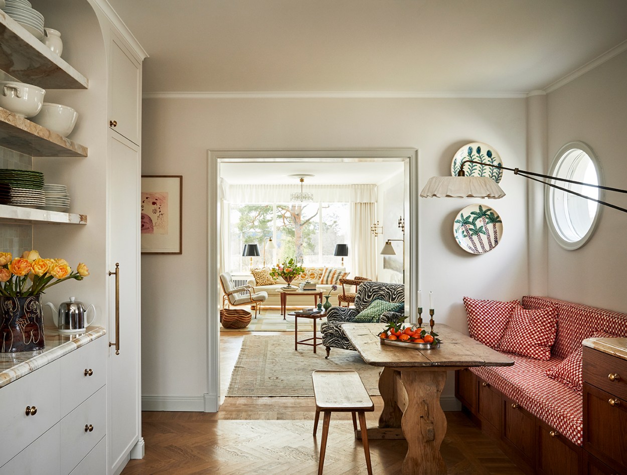Inside Swedish Textile Designer Cathy Nordström's Stockholm Home