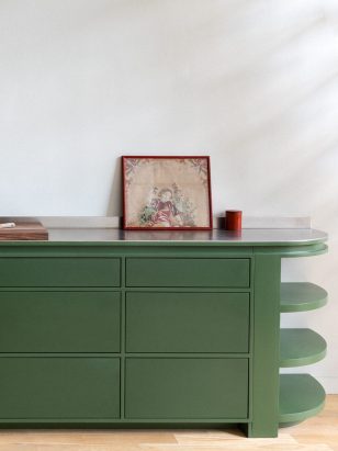 Curved Kitchen Cabinets Automatically Makes a Kitchen Look Less Boxy