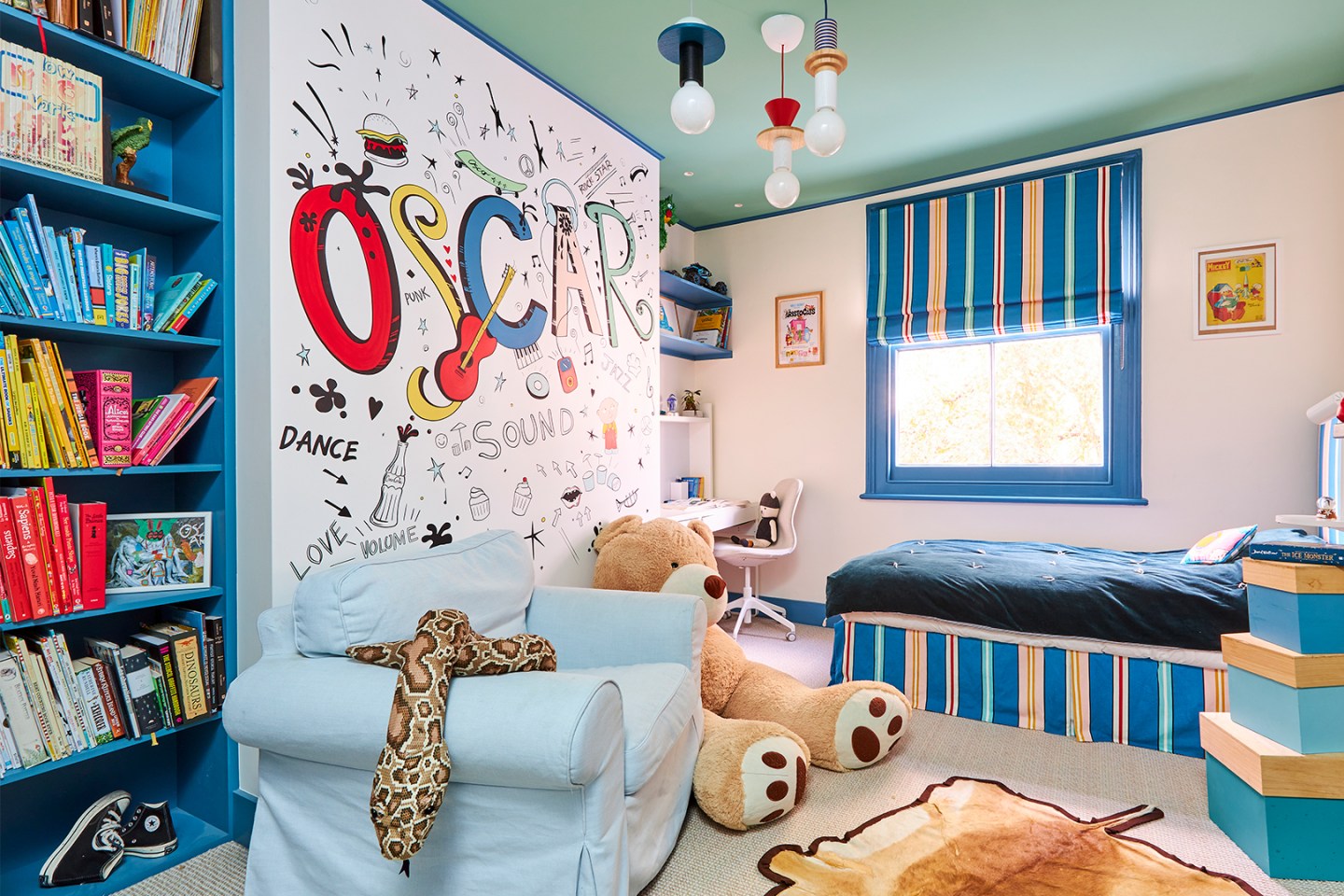In This London Home, the Kids' Rooms Are Their Own Little Worlds