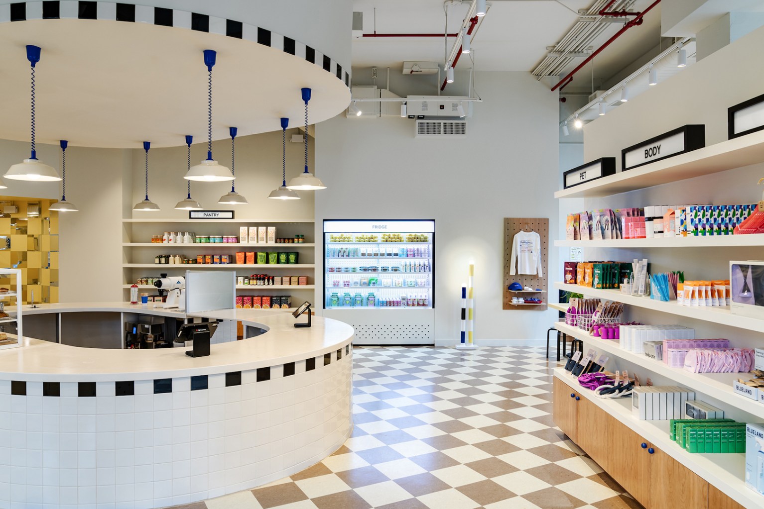 Pop Up Grocer’s New Shop Confirms That Vinyl Flooring Never Goes Out of ...