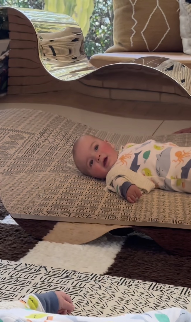 Mandy Moore Found a Baby-Friendly Second Use for Her Coffee Table