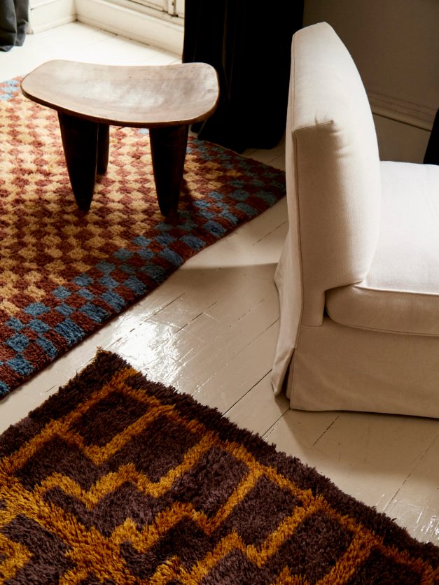 We Love the Shaggiest Rug From This '70s-Inspired Collab | domino