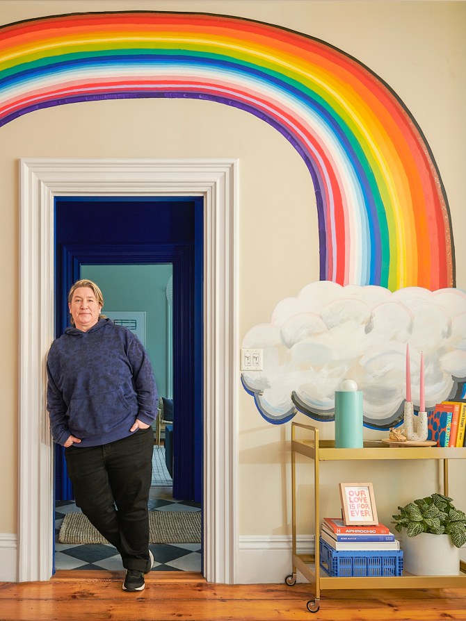 Inside Muralist and Designer Alex Proba’s Portland Home