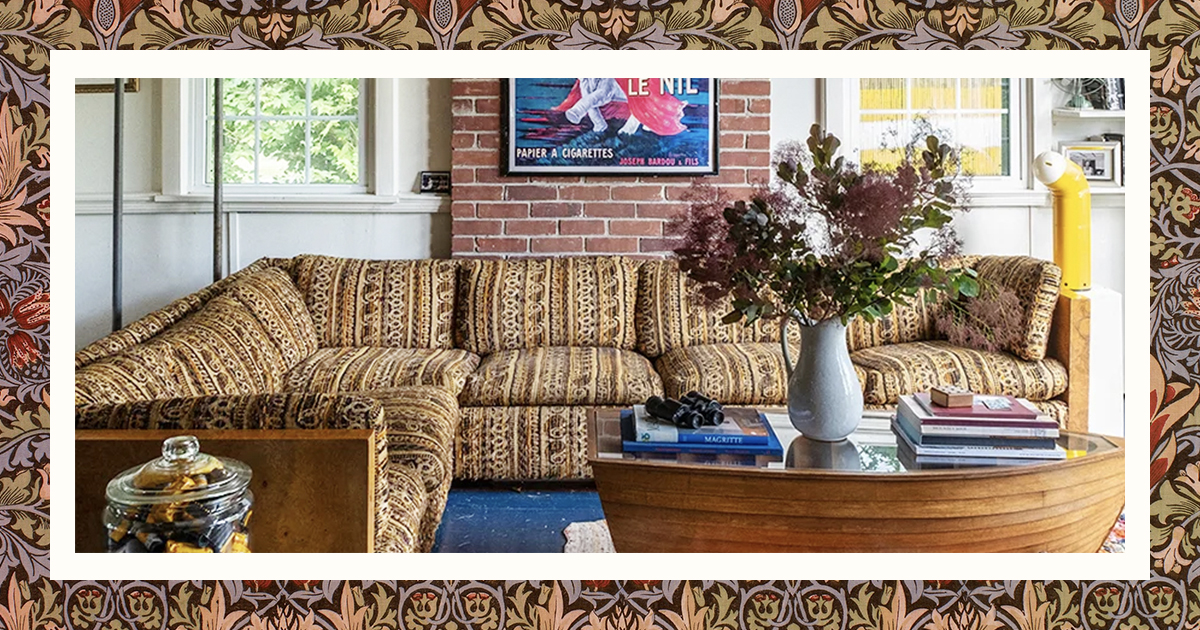 The Best Patterned Sofas Evoke Praise and Hide Stains | domino