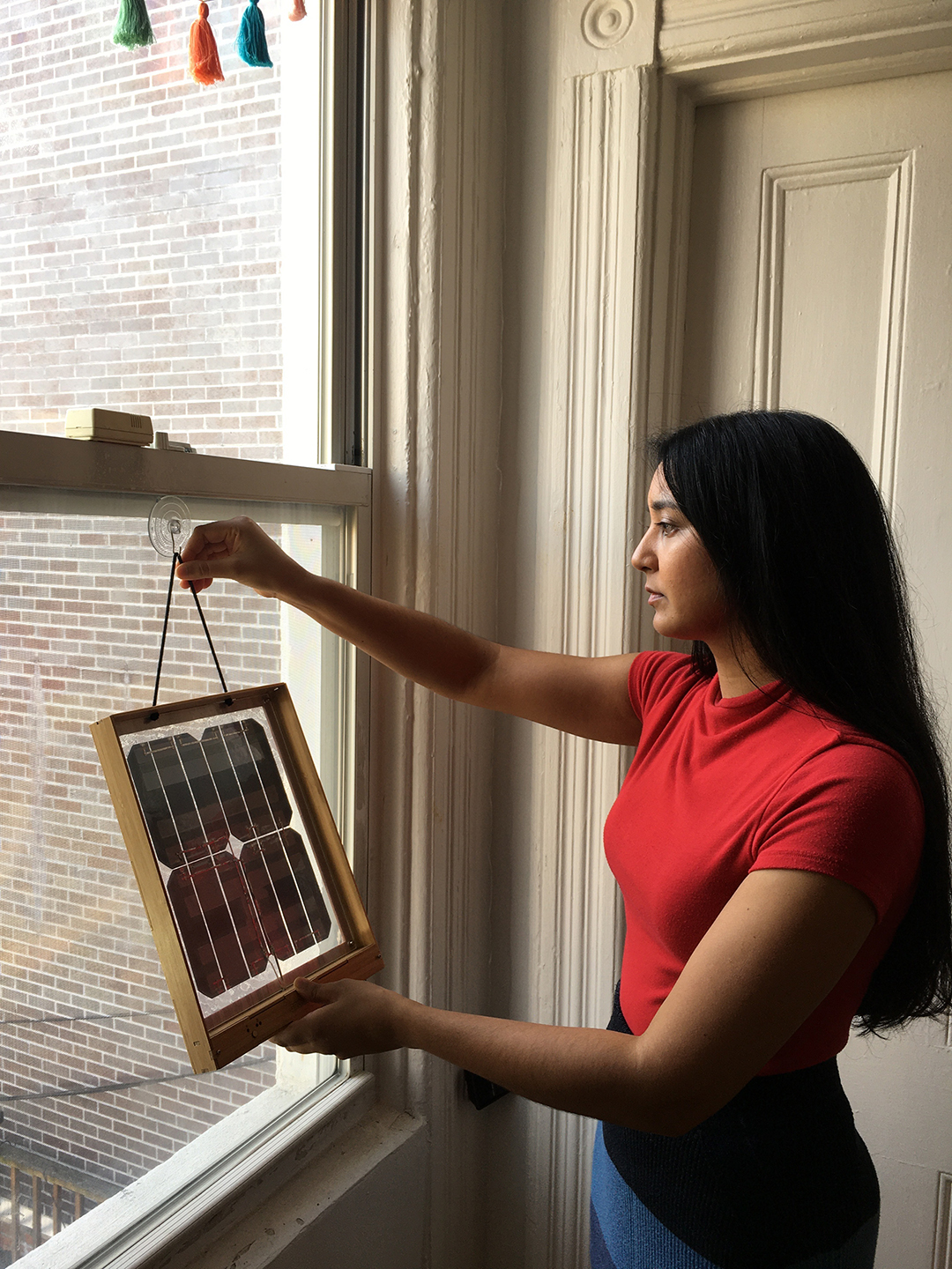 Chic Portable Solar Panels You Can Hang in Your Window | domino