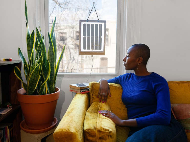Chic Portable Solar Panels You Can Hang in Your Window | domino