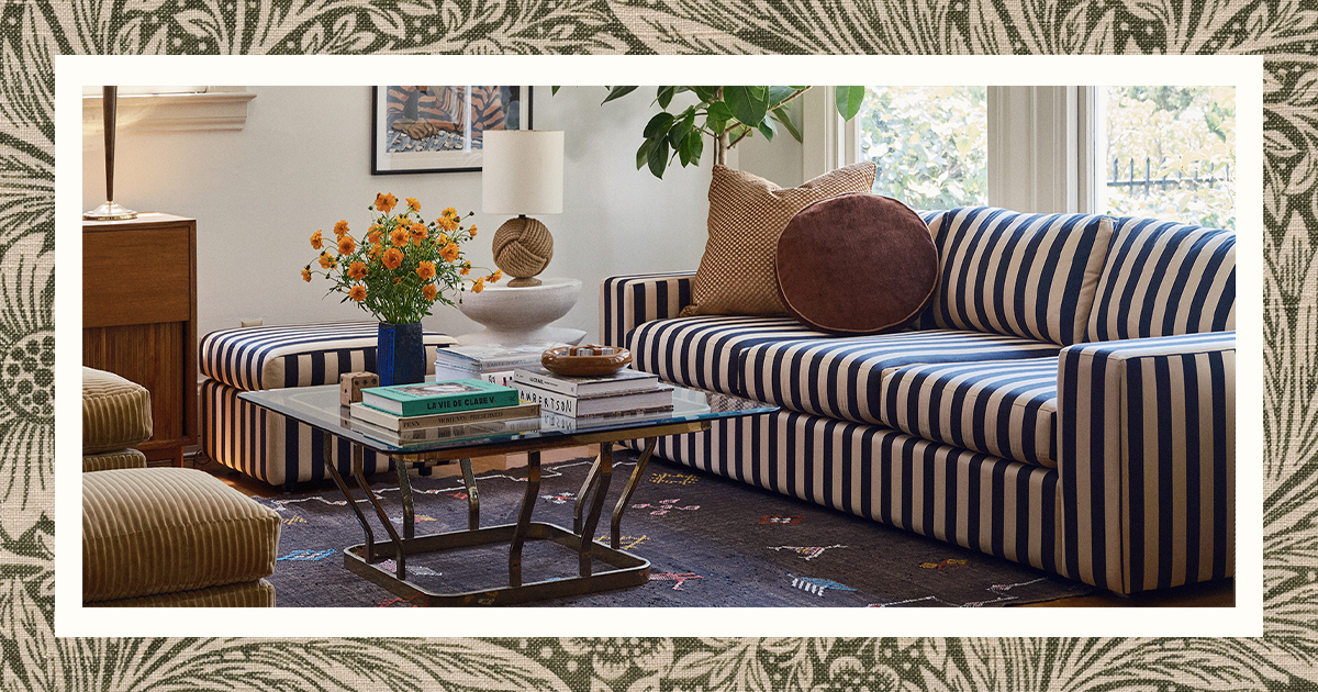 The Best Patterned Sofas Evoke Praise and Hide Stains | domino