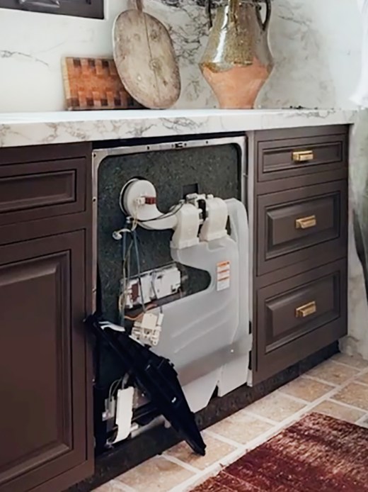 How to DIY a Copper Panel for a Stainless Steel Dishwasher