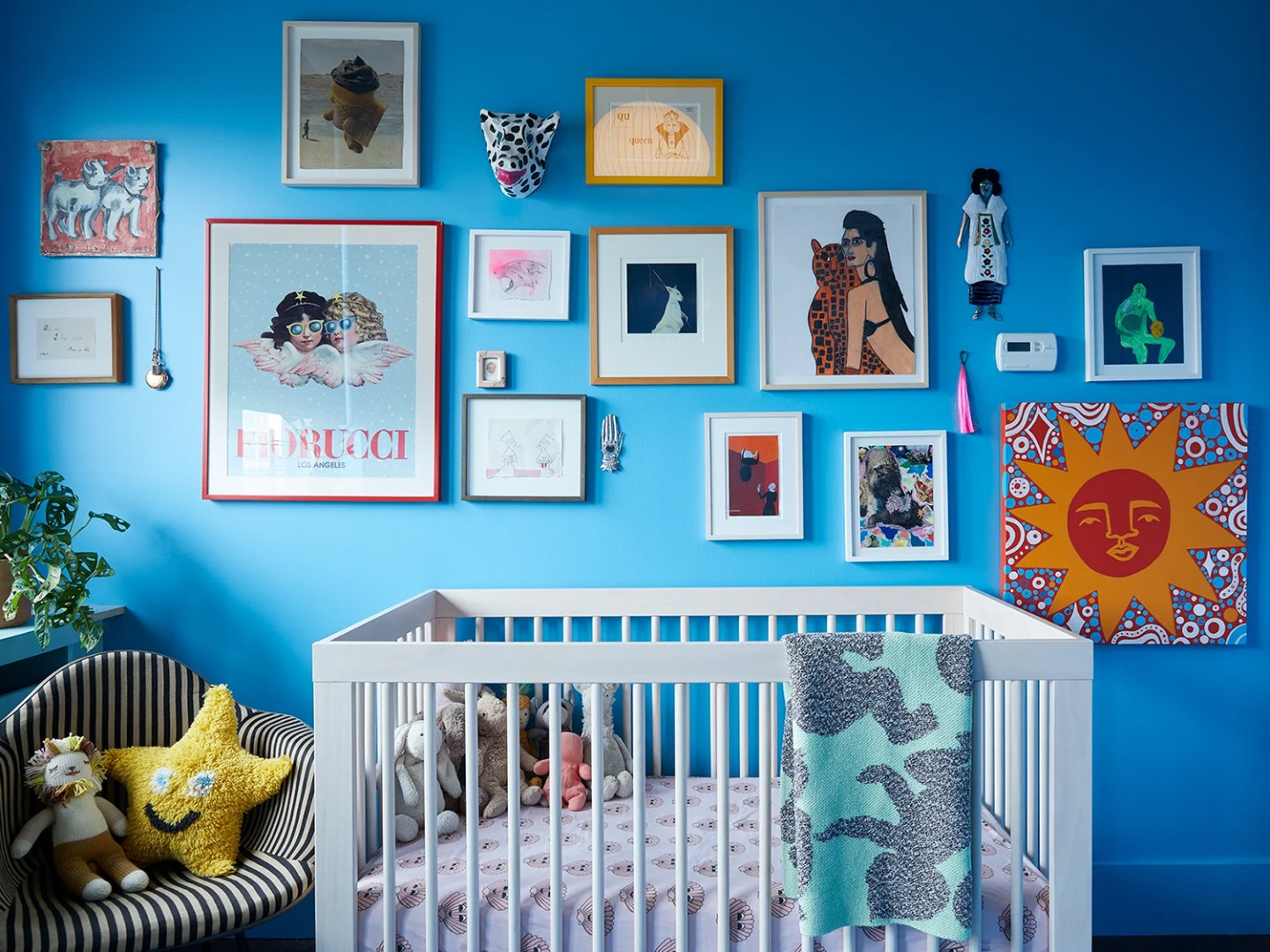 7 Blue Nurseries That Aren’t Pastel Everything | domino