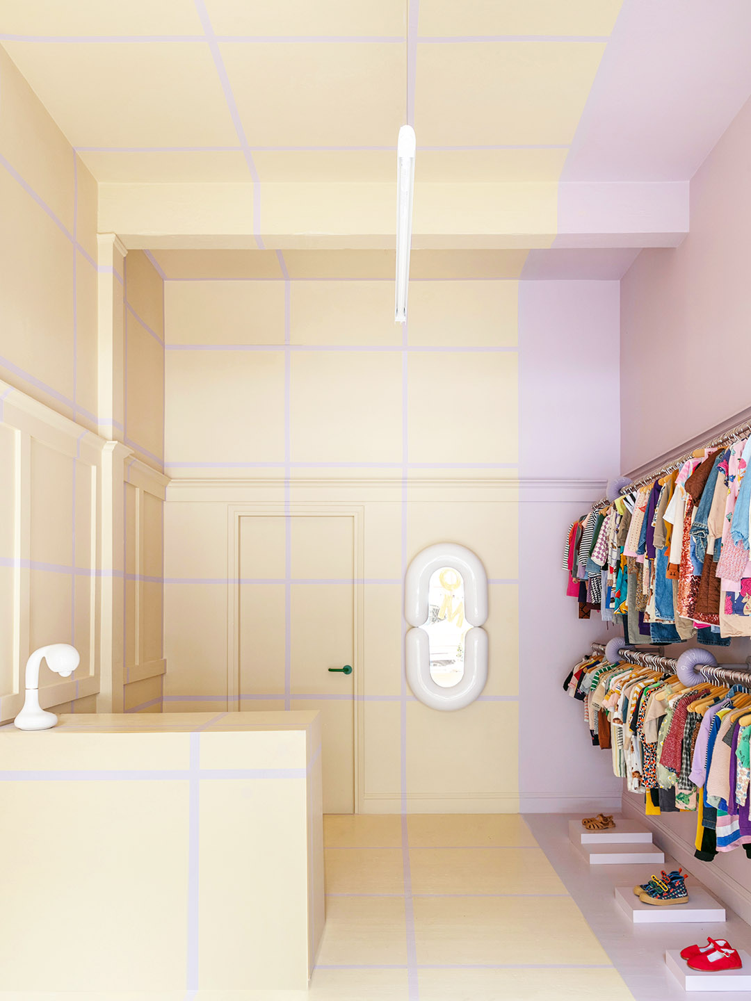 This New Kids' Clothing Store in San Francisco Has a Bright Paint Idea