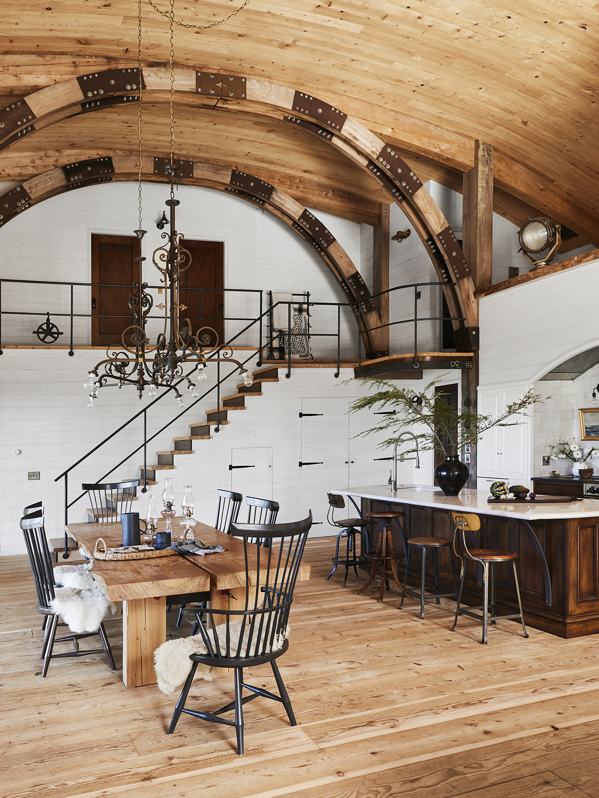 This Couple Built a Giant Arched Home Where They Once Pitched Tents