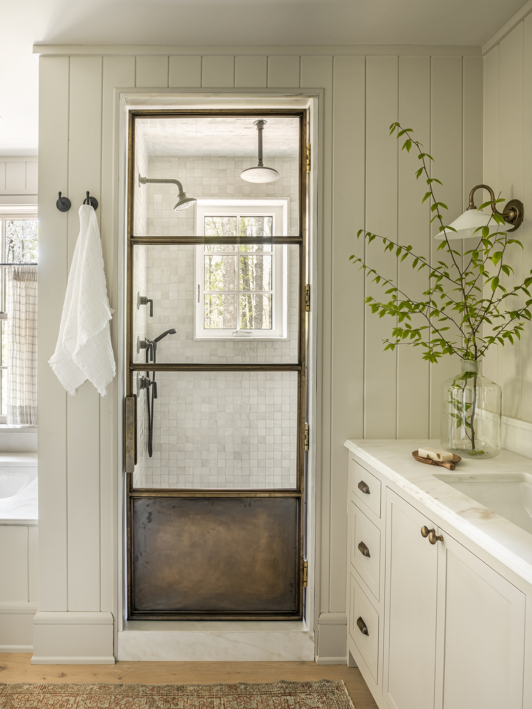 Amber Lewis Shares Her Tips for Designing a Luxe Shower