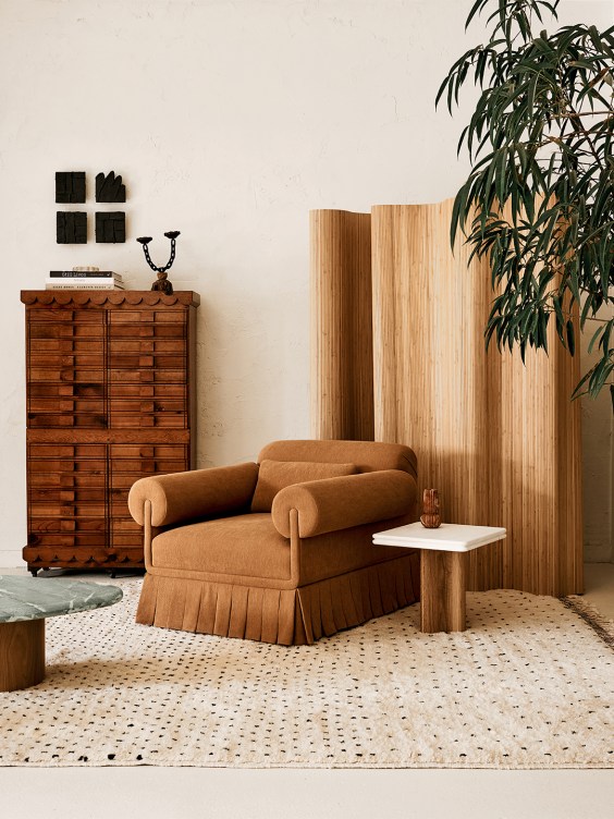 Sarah Sherman Samuel Just Designed a Modern Day Fainting Sofa