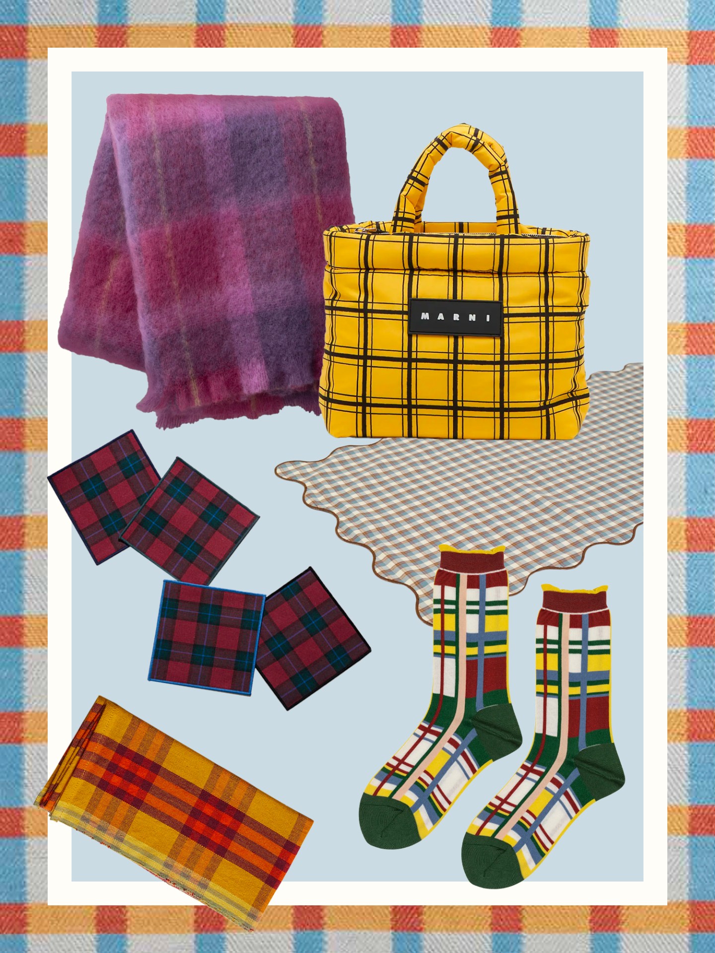 The Best Plaid Home Products, From Blankets to Table Linens | domino