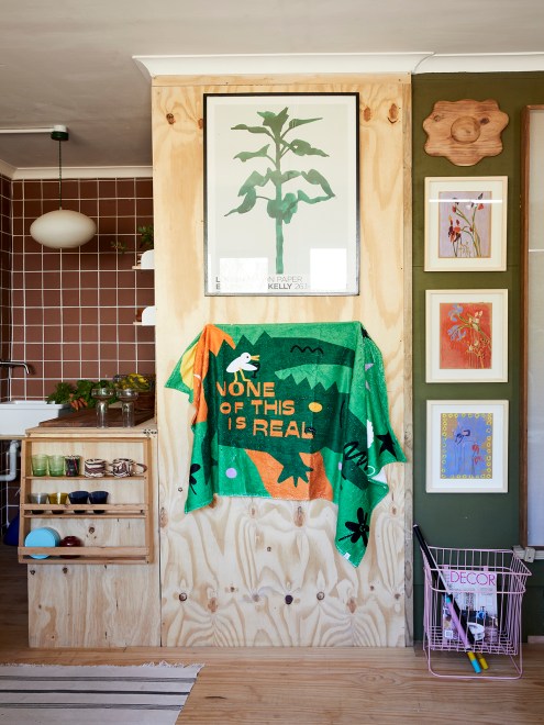 This Art Curator Rehangs Works in Her Surf Shack Every 6 Months