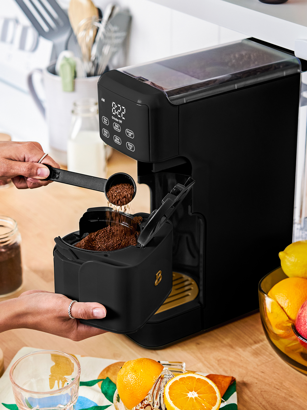Drew Barrymore's New Coffee Maker Is A Small Space Hero