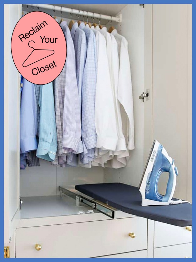 This $85 Retractable Ironing Board Can Fit in Your Closet