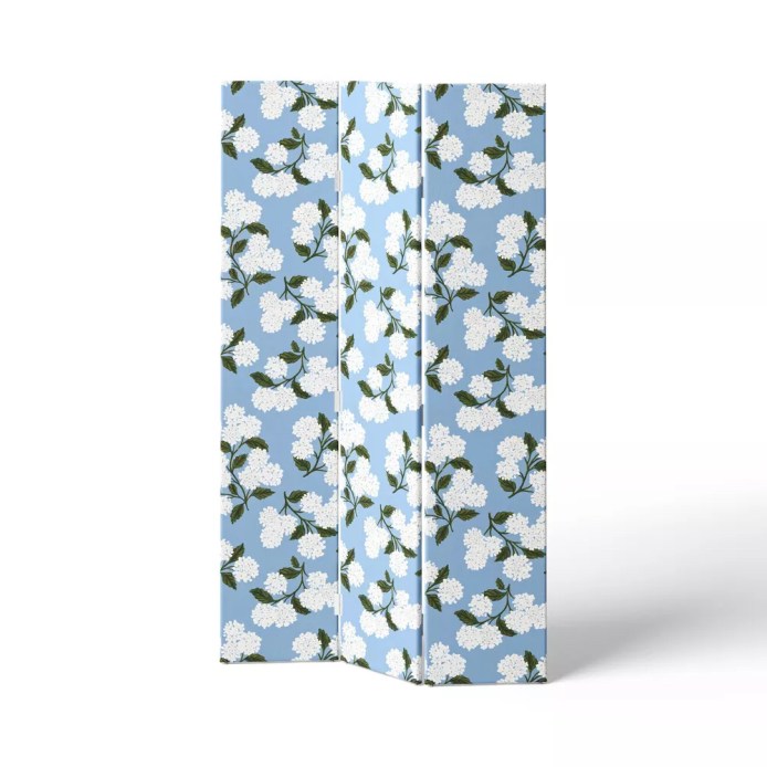 Target x Rifle Paper Co.'s Room Divider Is a Small-Space Workhorse | domino
