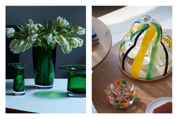 LSA's New Collections Include Affordable Colored Glassware, Striped ...