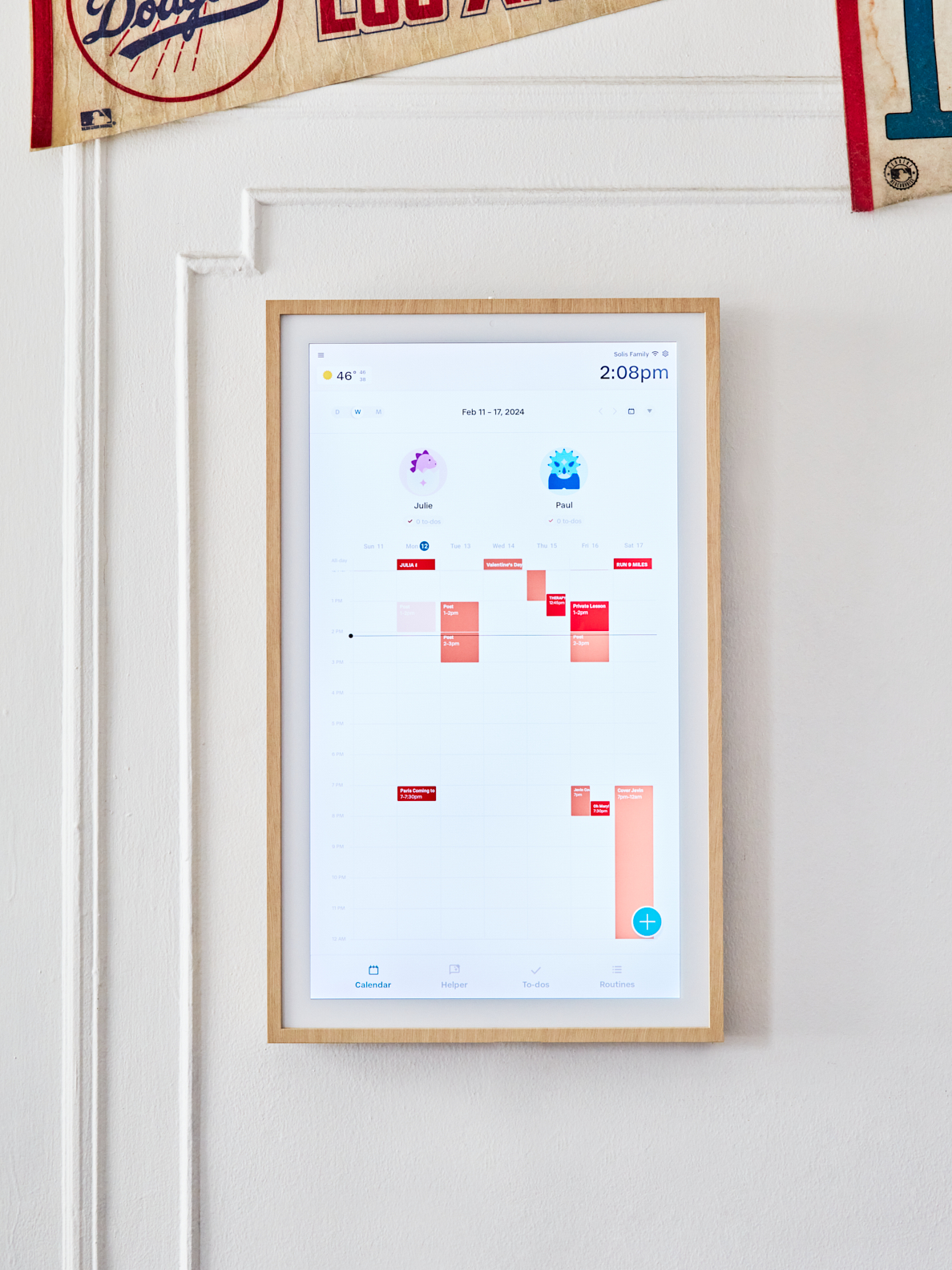 A Review of the Hearth Display, A New Digital Wall Calendar