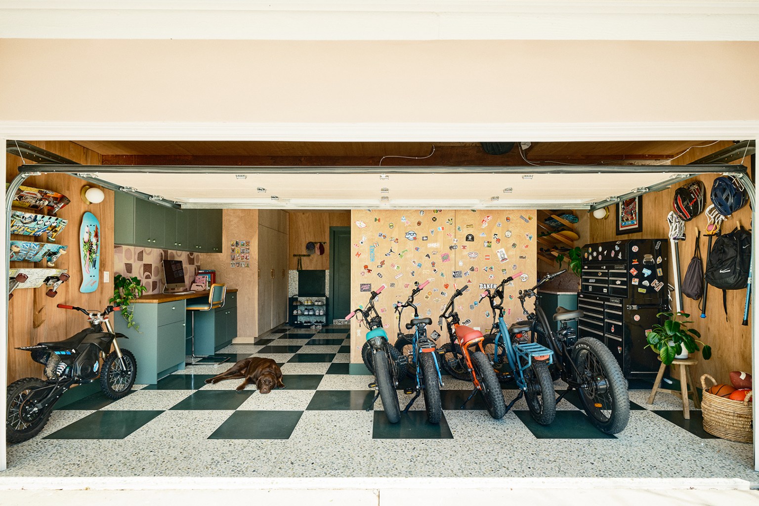 This Terrazzo-Packed Family Zone Used To Be A Gross Garage