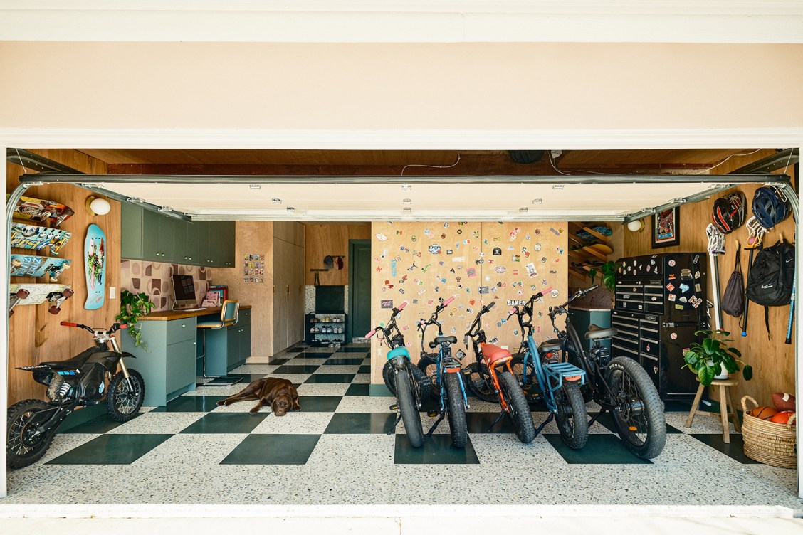This Terrazzo-Packed Family Zone Used To Be A Gross Garage