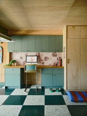 This Terrazzo-Packed Family Zone Used To Be A Gross Garage