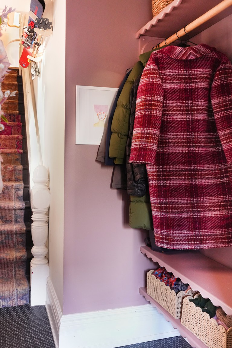 How Alexandra Gater Tidied Up Her 34 Square Foot Entryway