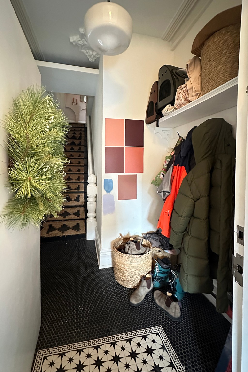How Alexandra Gater Tidied Up Her 34 Square Foot Entryway