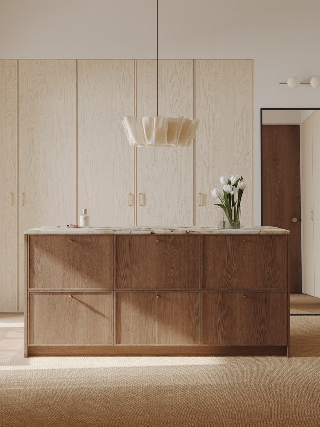 You Can Now Get That Fancy Oak Door Look for Your Pax Closet