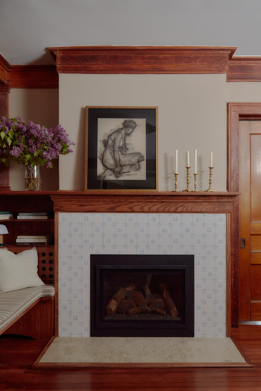 How a Designer Turned an Awkward Foyer Into a Functional Space