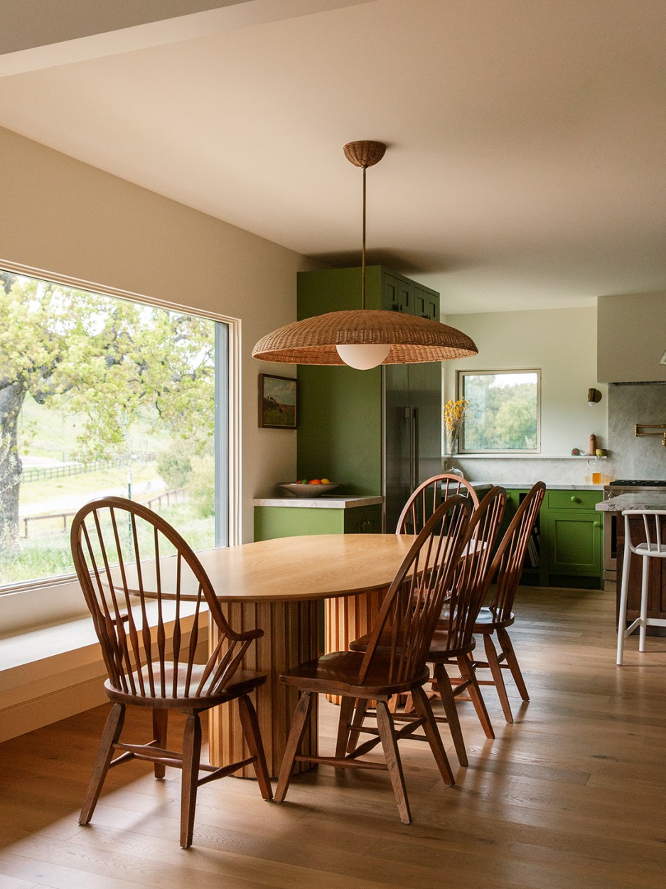 Supersize Wicker Pendants Are the Overhead Lighting Designers Actually Like