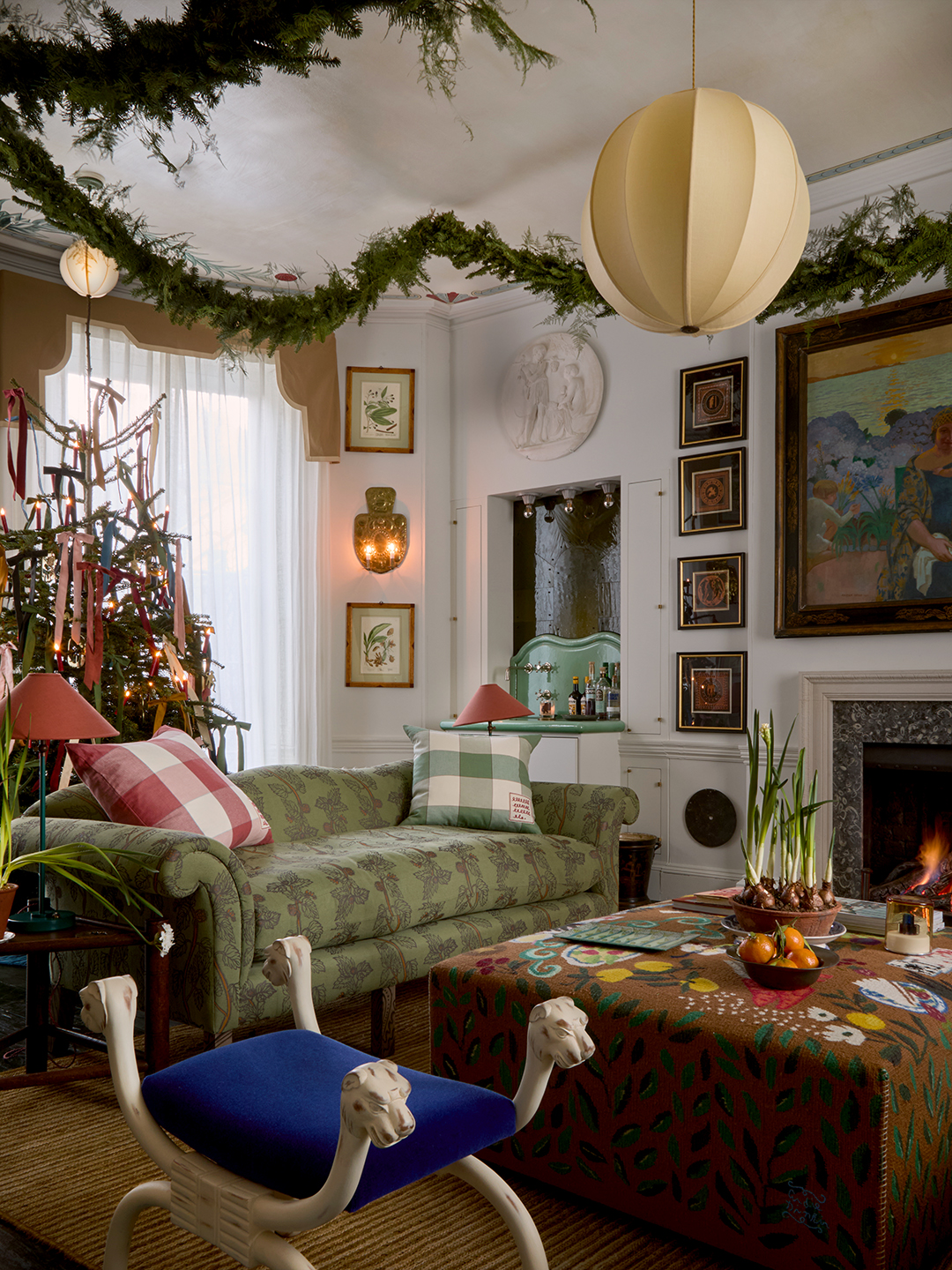 See How This Swedish Designer Is Making Her Own Christmas Decorating Rules