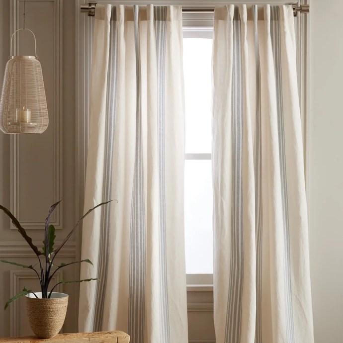 The Brief: Find the Most Stylish Striped Curtains on the Internet