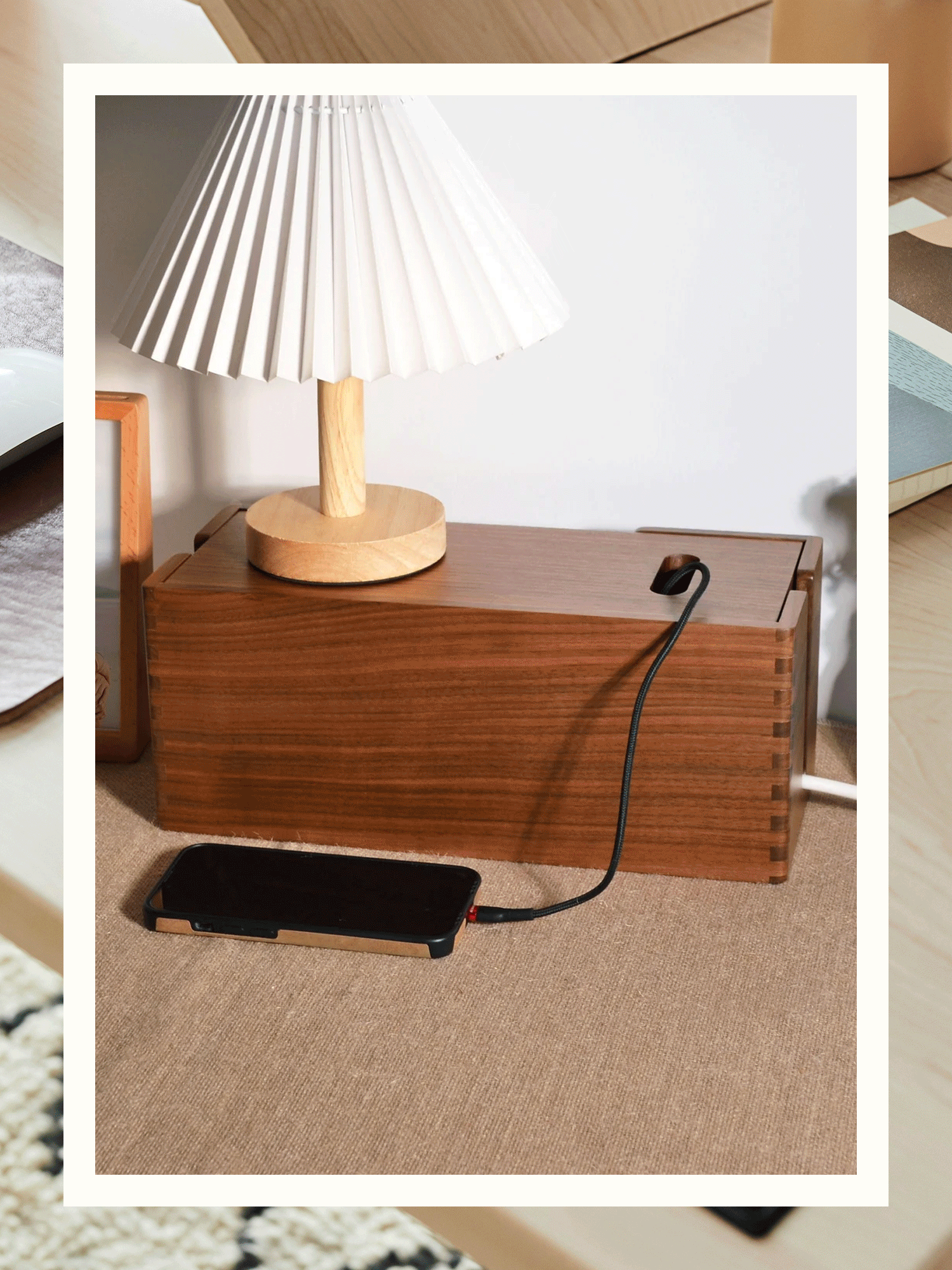 6 Cord Management Boxes That Will Soothe Your Tangled Soul | domino