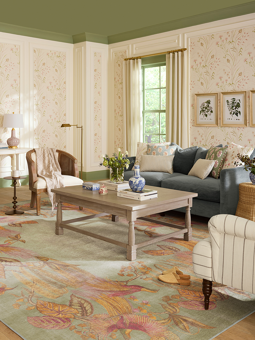 Ruggable Designed a Collection with English Textile House Sanderson