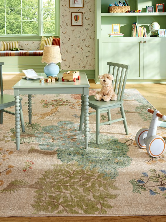 Ruggable Designed a Collection with English Textile House Sanderson