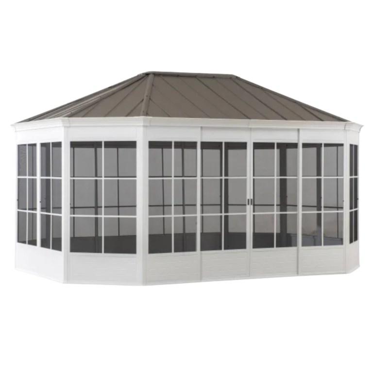 Costco’s New $3K Screenhouse Is Basically a Nancy Meyers–Inspired Pool ...