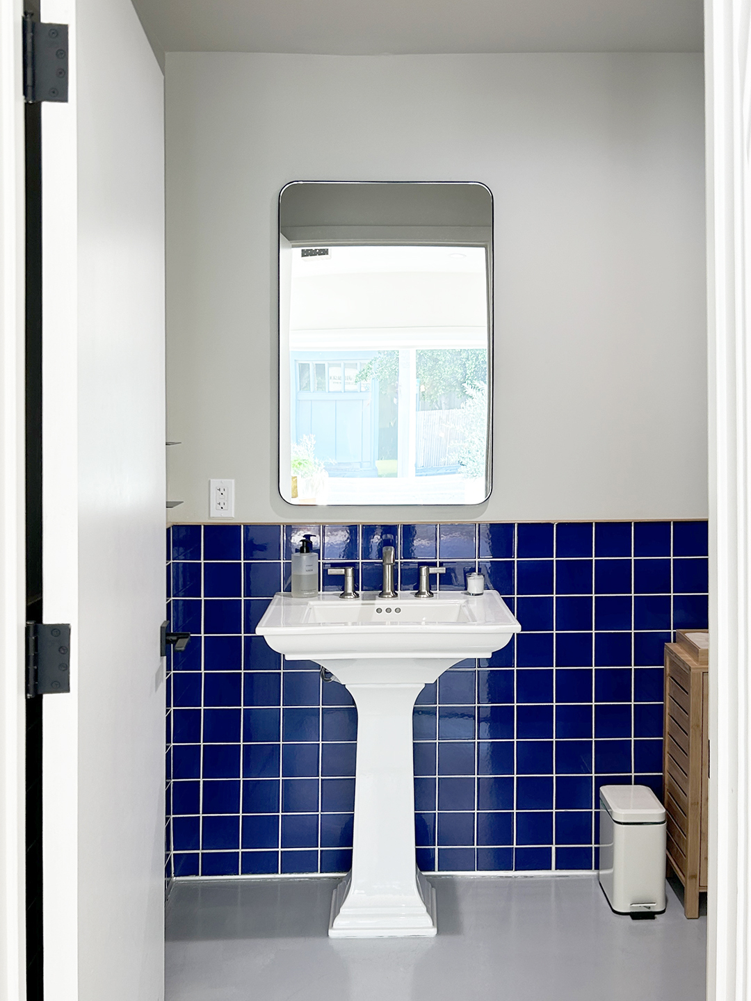 An Under $5K DIY Bathroom Makeover by Swike's Sarah Weichel