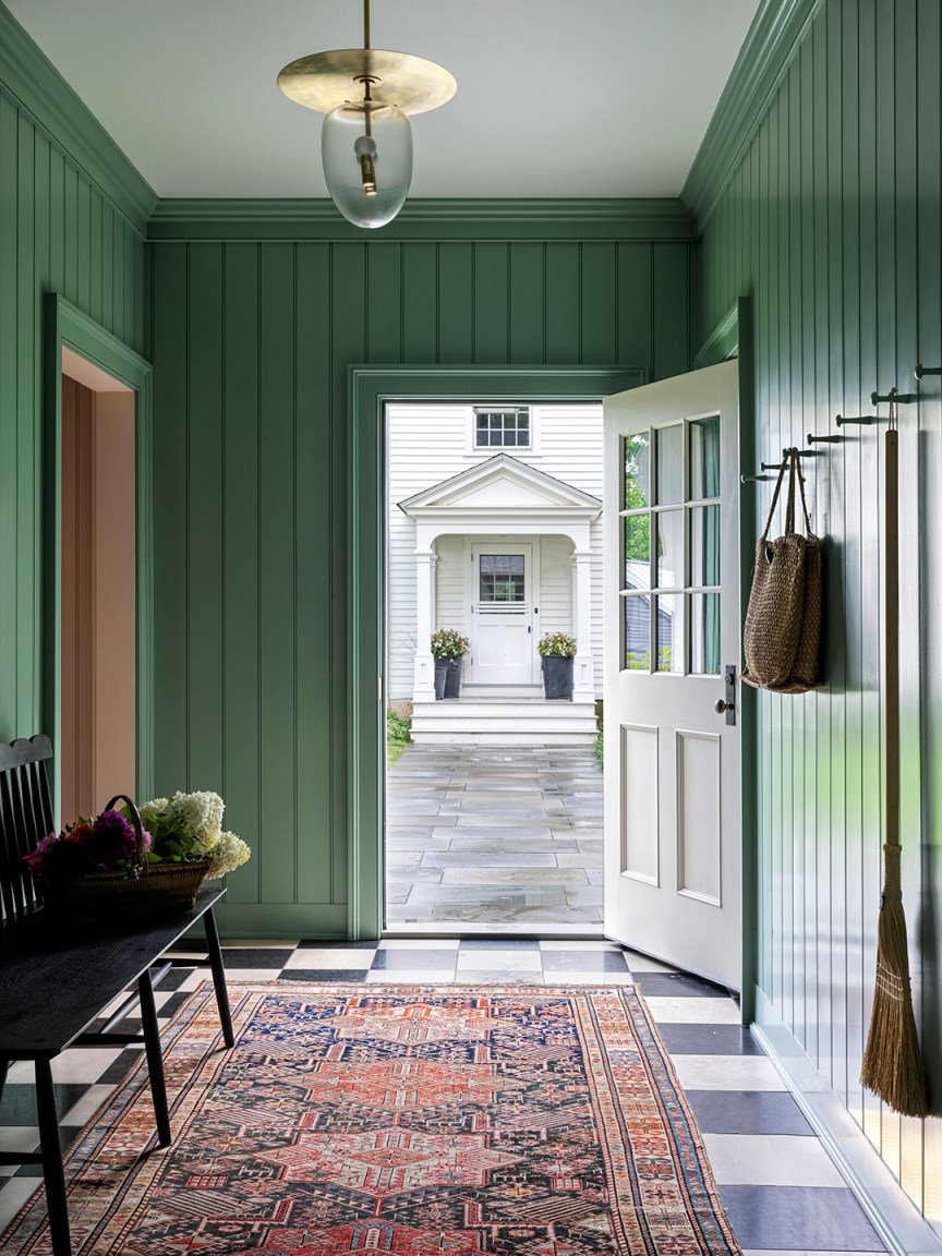 An 1820s Carriage House Where the Garage Is as Chic as the Billiards Room