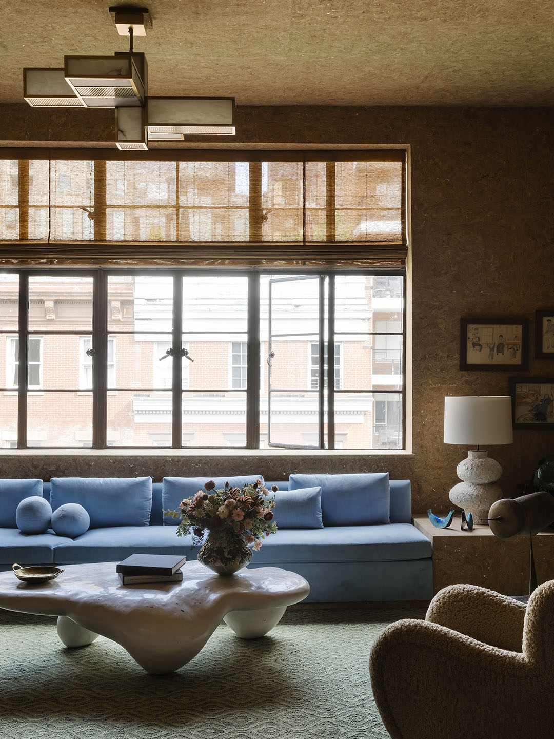 I Found the Coziest Cozy Living Room at the New York Kips Bay House