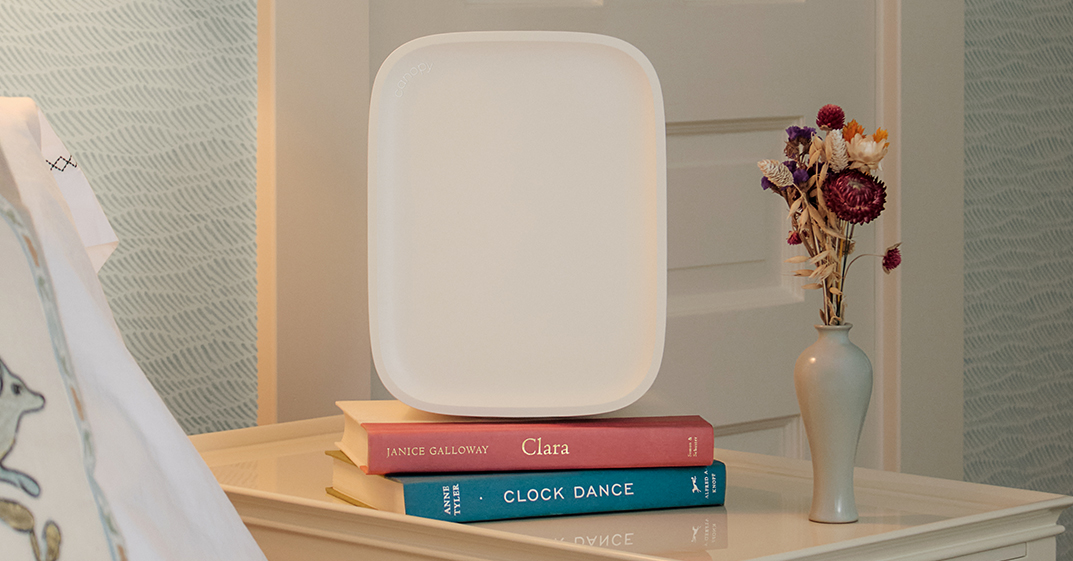 The 3 Features That Earned This Chic Air Purifier a Spot on My Nightstand