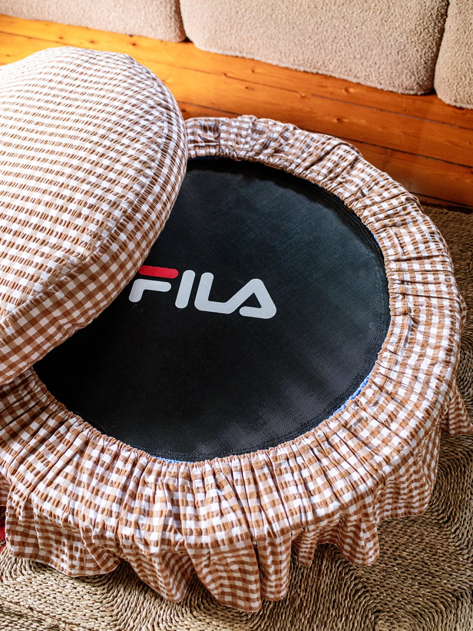 This Geneva Vanderzeil DIY Hides a Mini Trampoline in Plain Sight