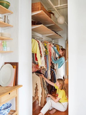 Where to Store Your Stuff When You Have No Closets